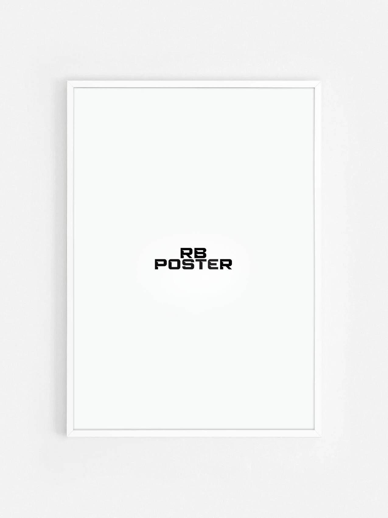 Marco para poster color blanco