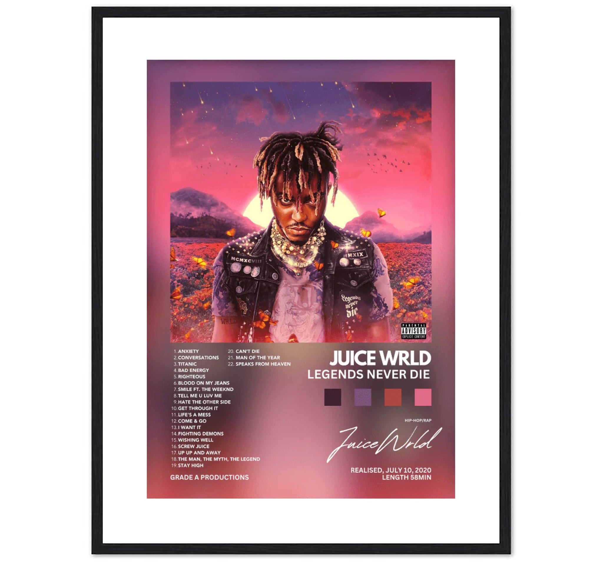 Juice WRLD Album Poster