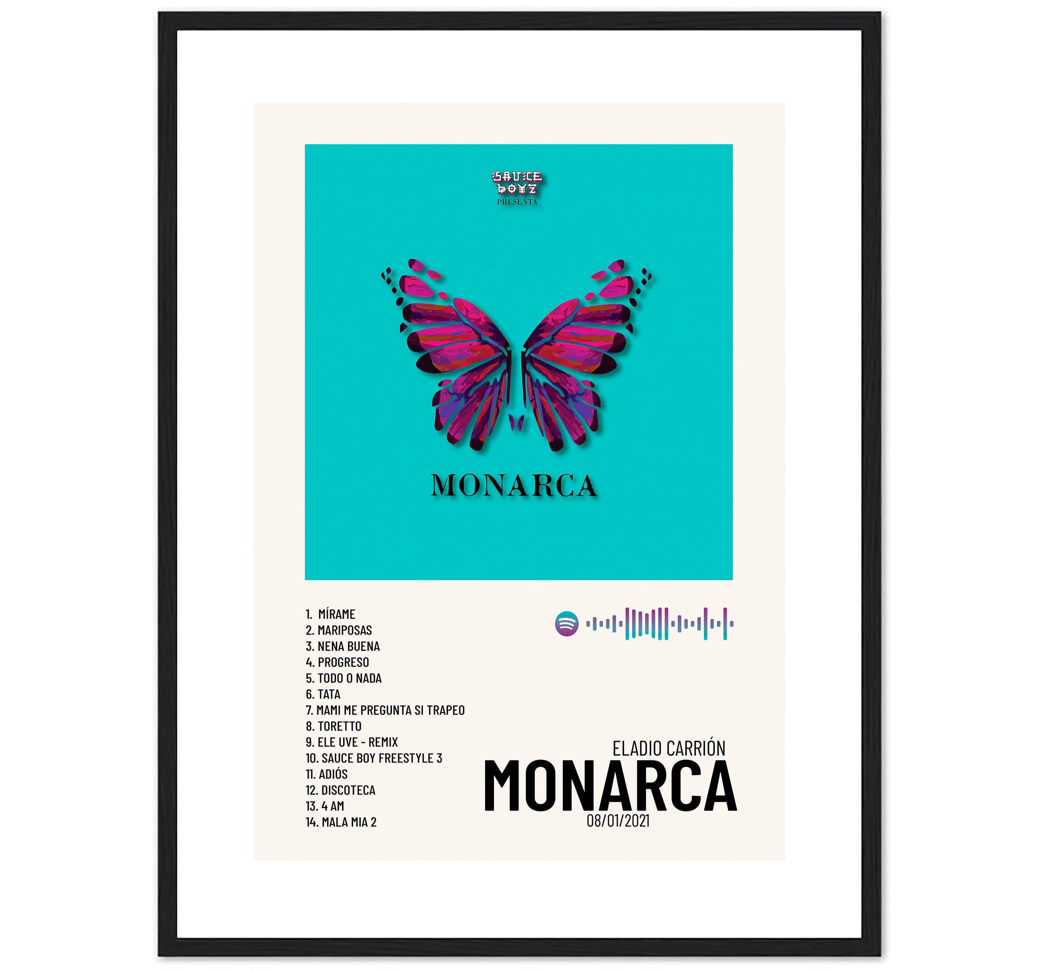Poster Monarca Eladio Carrion
