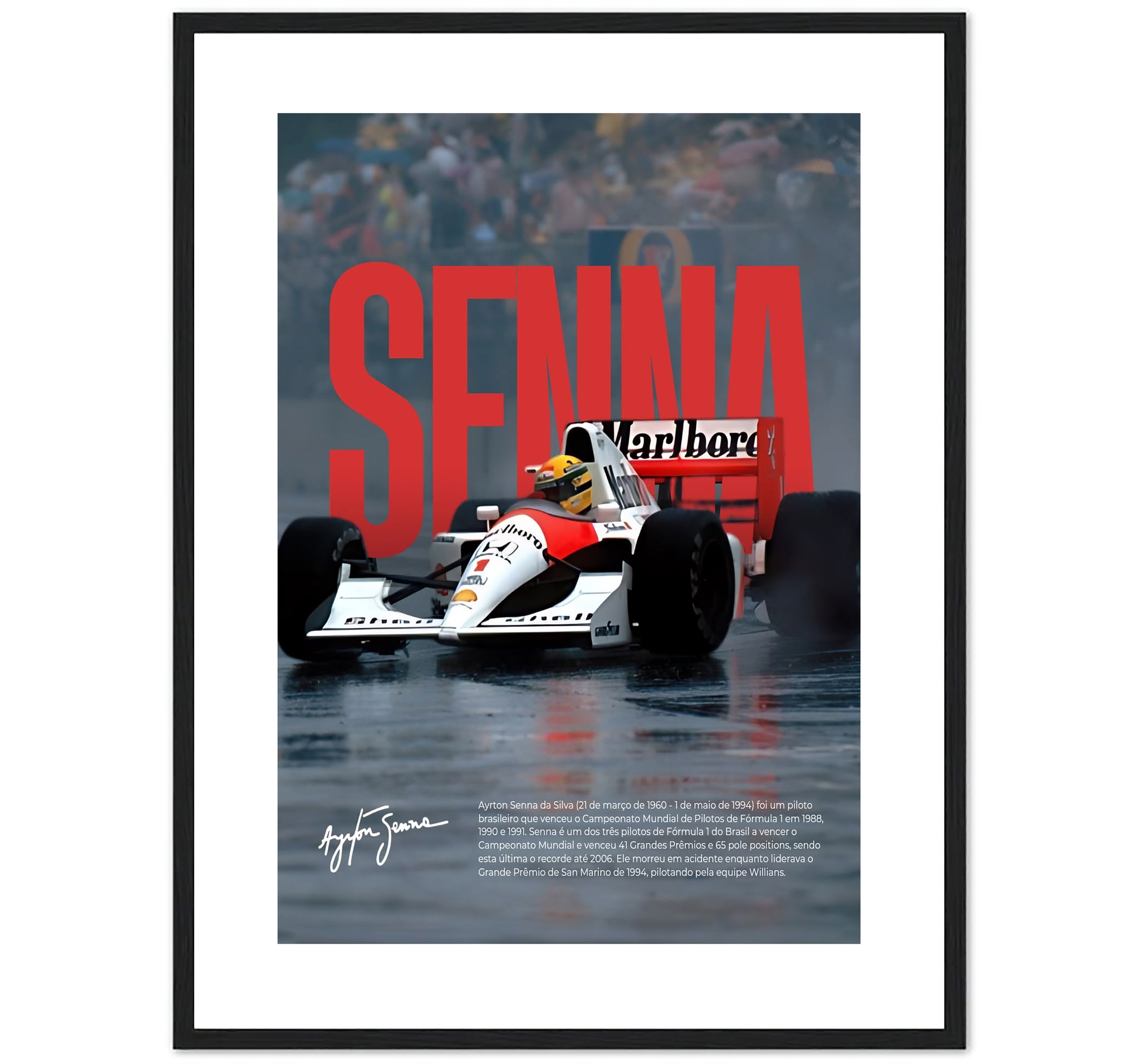 Poster de Senna